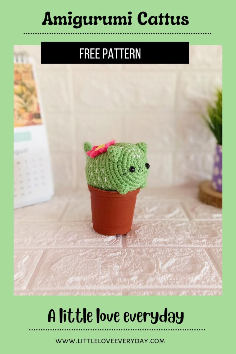 Amigurumi Cattus pattern ⋆ A Little Love Everyday