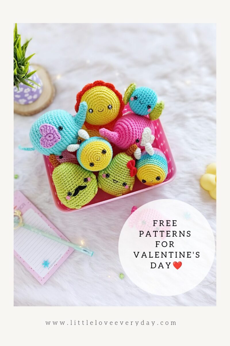 Free Valentines Day patterns ⋆ A Little Love Everyday